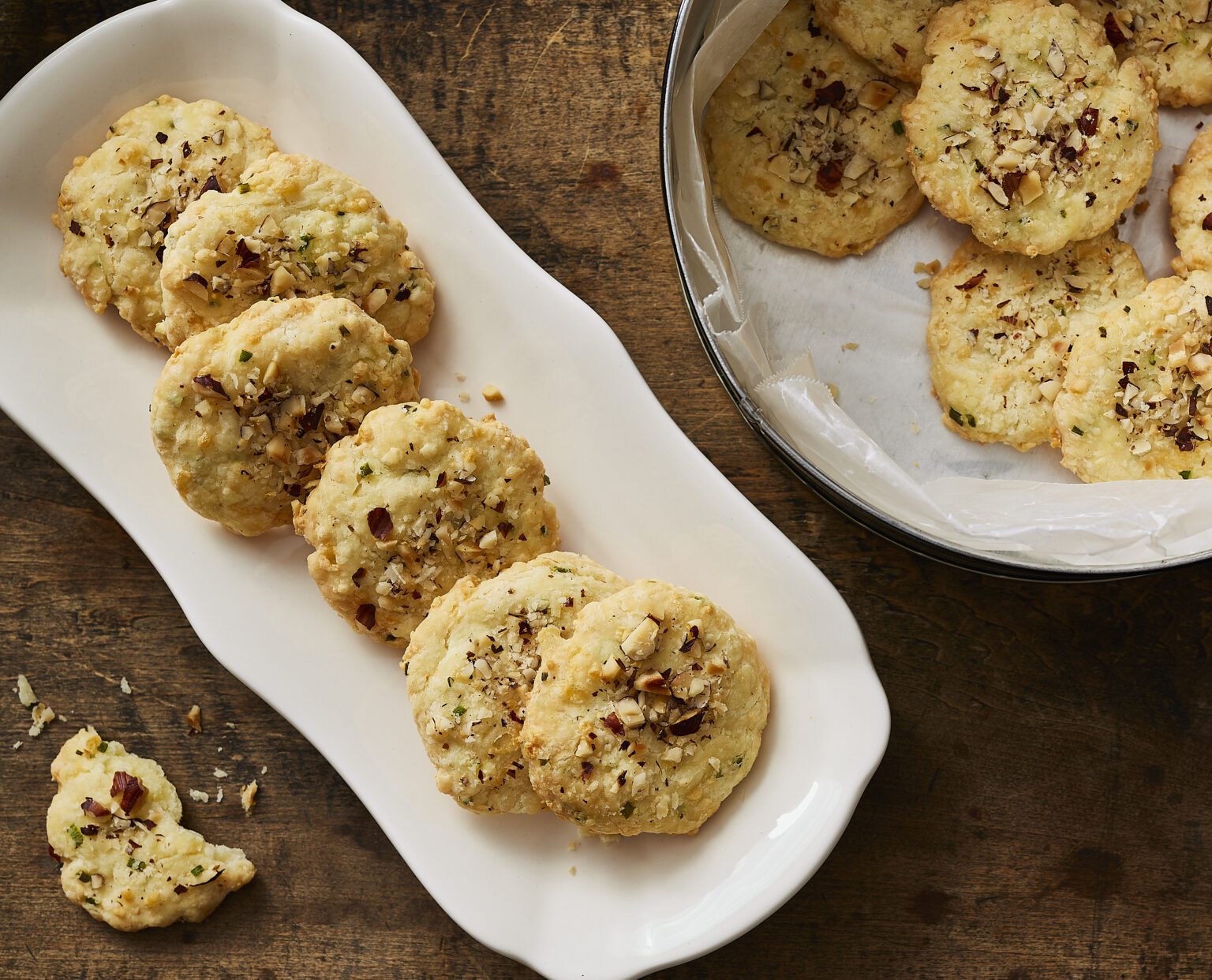 Petits sablés au cheddar - Les Cercles de Fermières du Québec